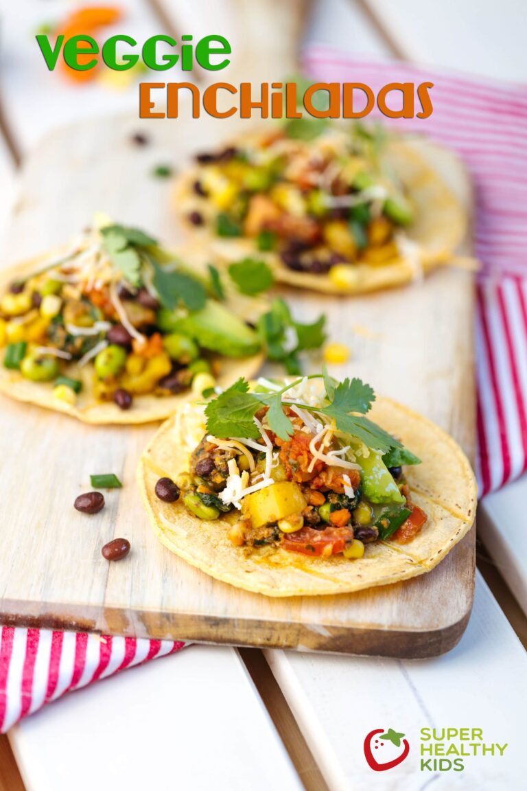 Veggie Enchiladas - Super Healthy Kids