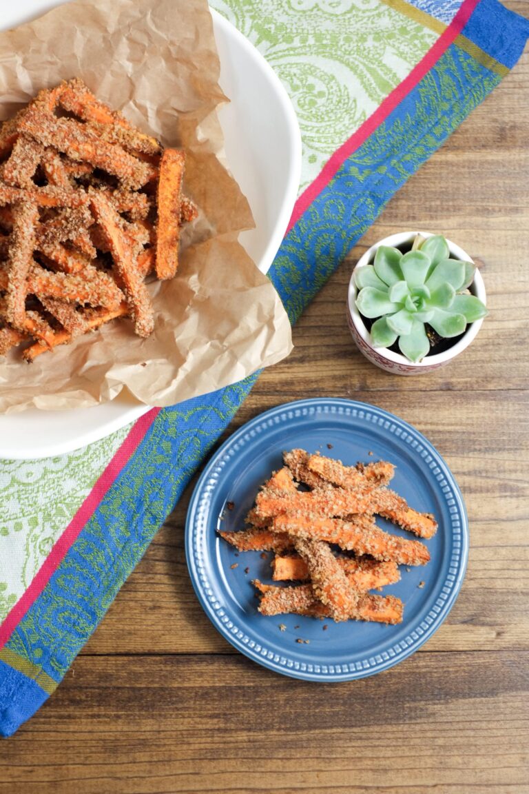 Cinnamon and Sugar Sweet Potato Fries - Super Healthy Kids