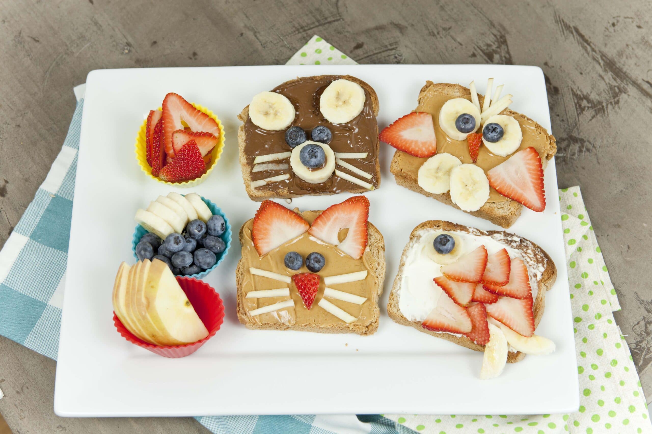 Toast Animals {Fun Food Idea!} - SHK