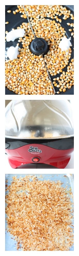 Almond Joy Popcorn Plus the Best Popcorn Popper