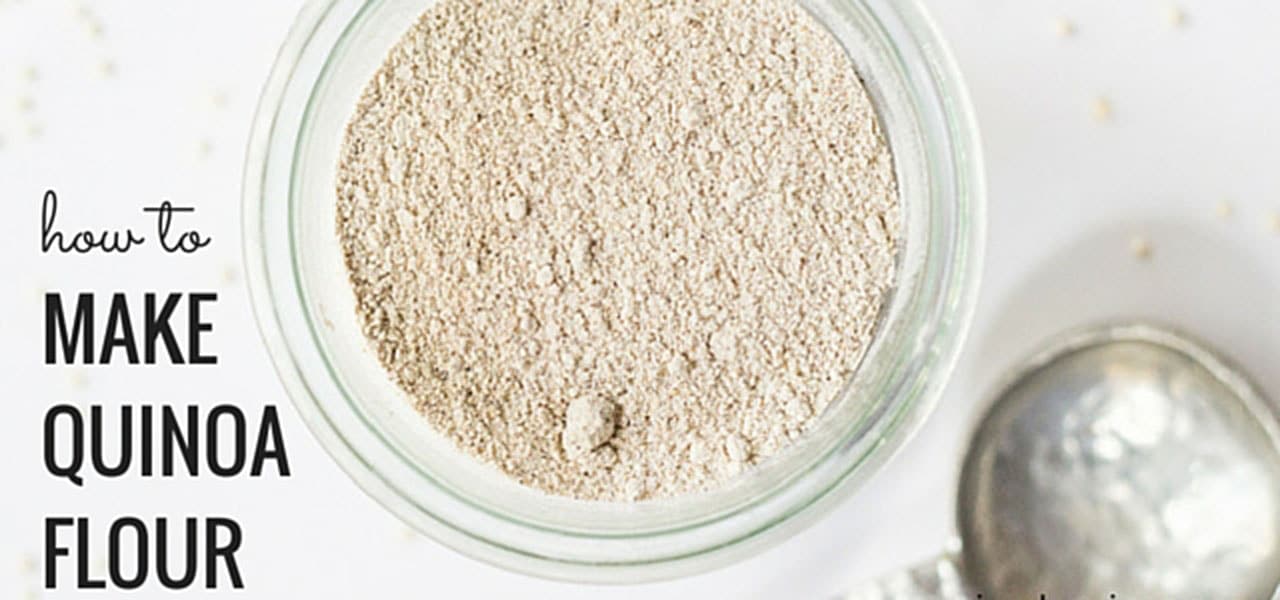 How to Make Quinoa Flour - SHK