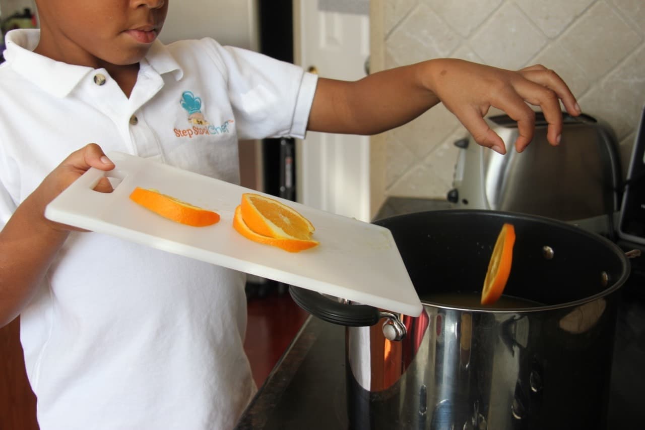 Orange Cinnamon Apple Cider - Super Healthy Kids