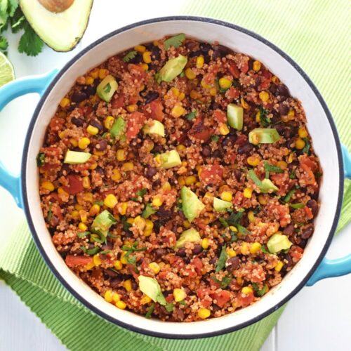 One Pot Mexican Quinoa - SHK
