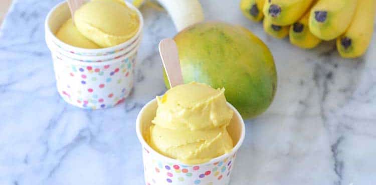 Creamy Mango Ice Cream Recipe - SHK