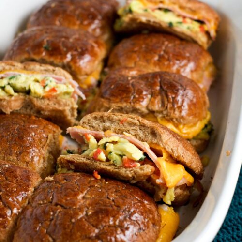 Healthy Breakfast Sliders Recipe - SHK