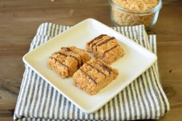 3 Minute (and 3 Ingredient) Rice Crispy Treats - Super Healthy Kids