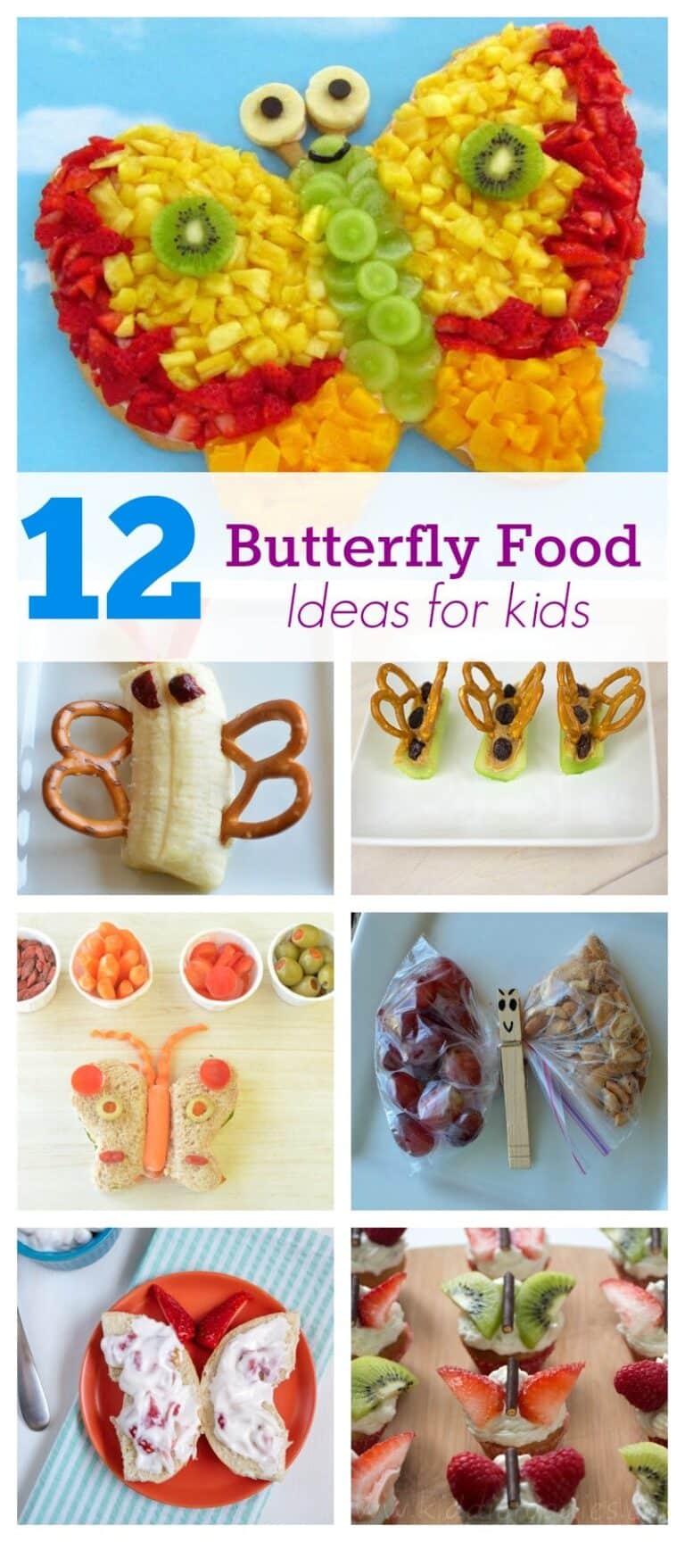 Top 12 Adorable Butterfly Food Ideas for Kids - Super Healthy Kids