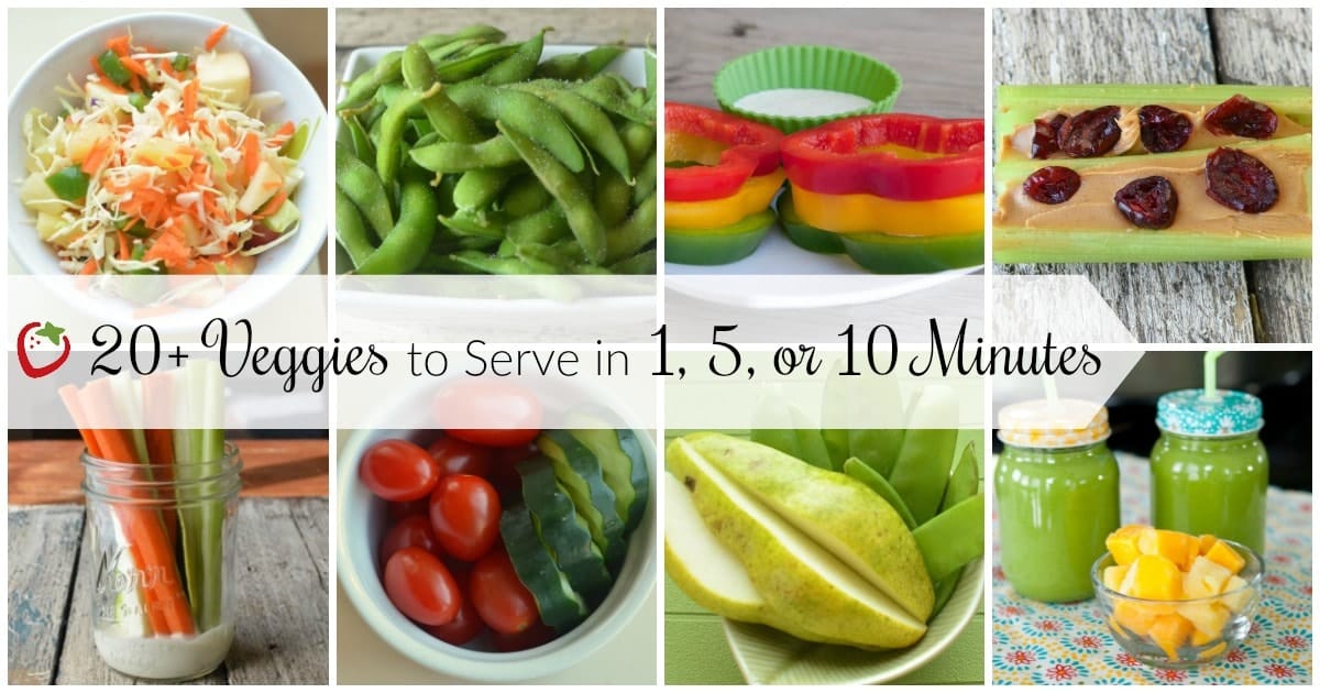 20+ Quick Veggies to Serve in a Hurry - SHK