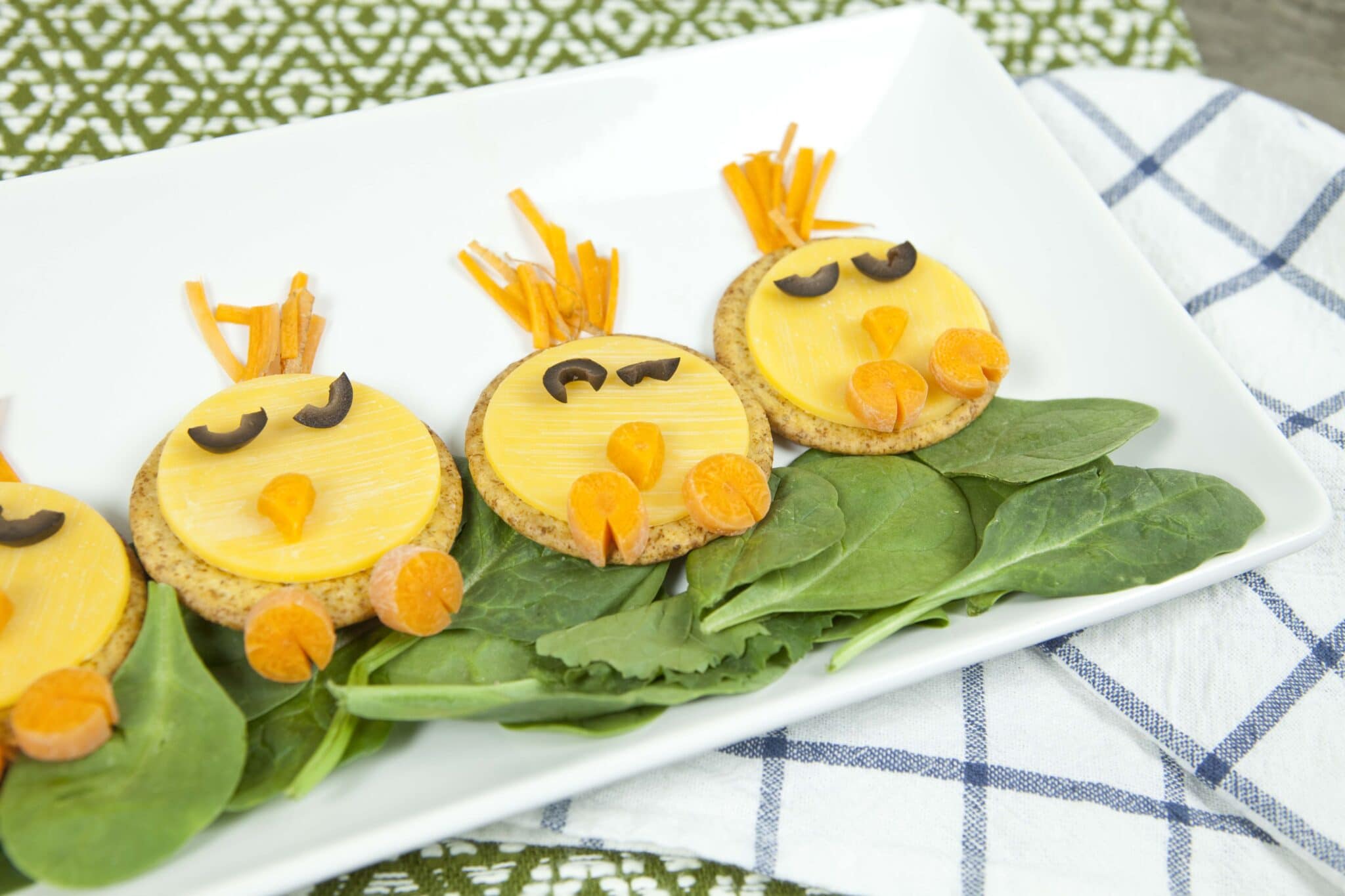 Spring Food Craft Snack: Chick Crackers - Super Healthy Kids