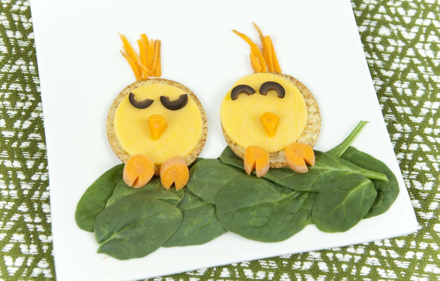 Spring Food Craft Snack: Chick Crackers - Super Healthy Kids