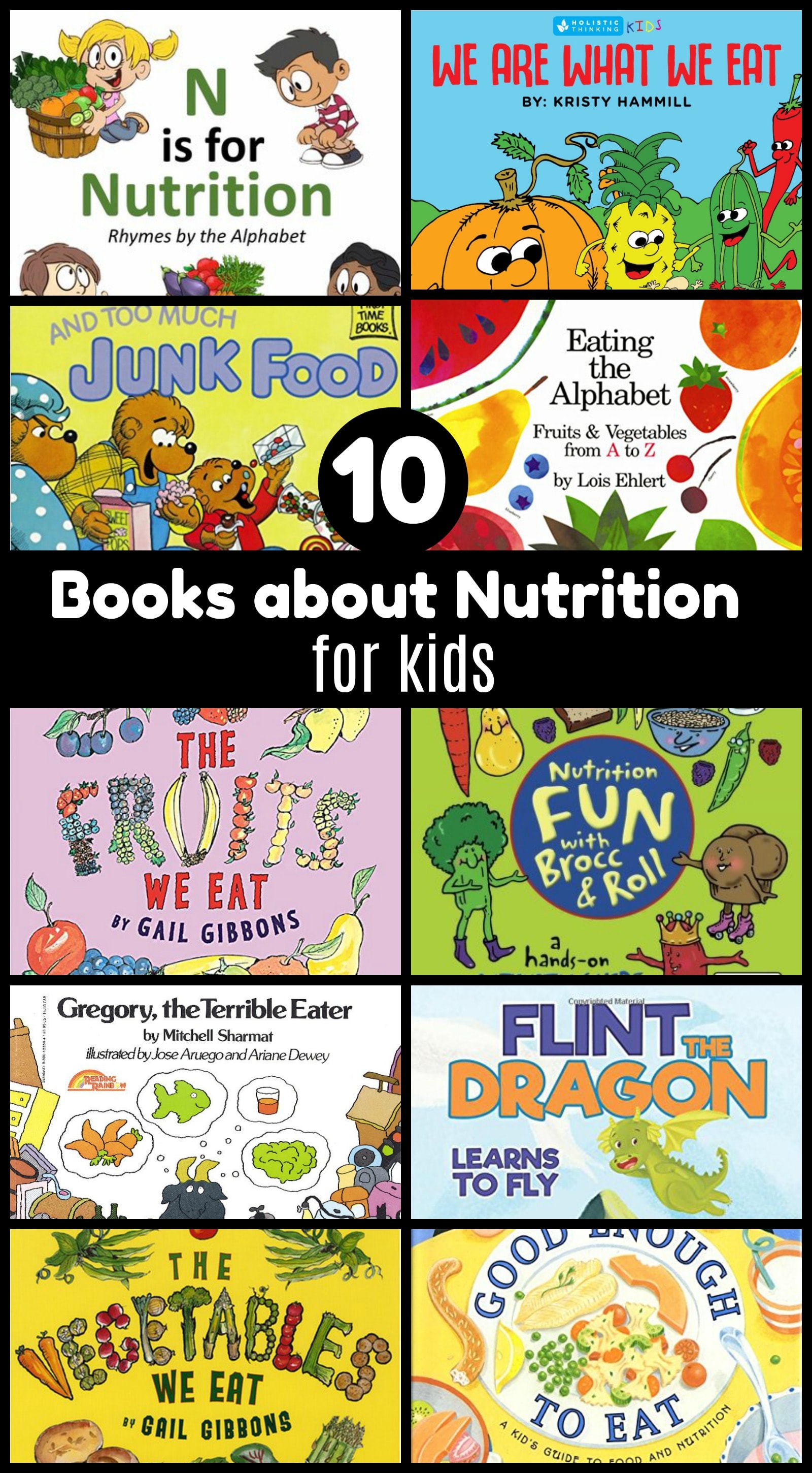 10 Kids Books that Teach Nutrition - Super Healthy Kids