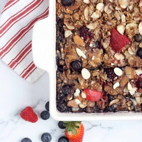 Berry Oatmeal Bake - SHK