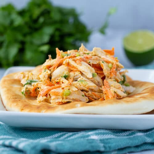 Indian Chicken Salad Wraps - SHK