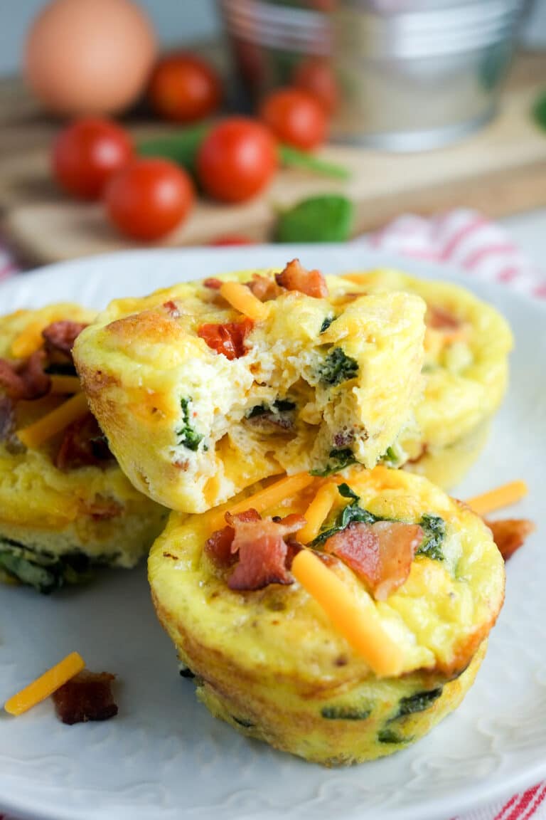 BLT Egg Muffin Cups - SHK