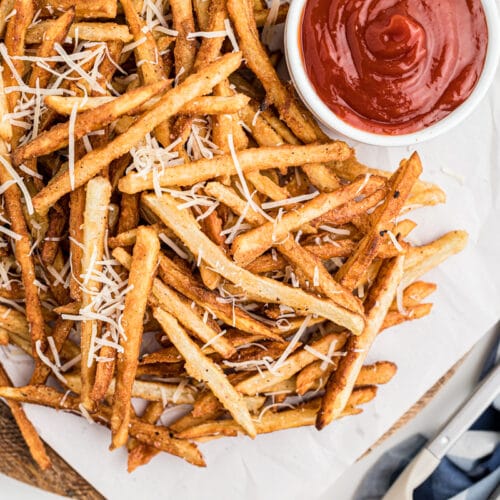 Super Crispy Homemade French Fries - How to Make at Home