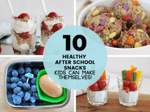 10 Healthy After School Snacks Kids Can Make Themselves! - SHK