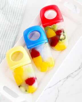 Real Fruit Popsicles - Homemade & Healthy