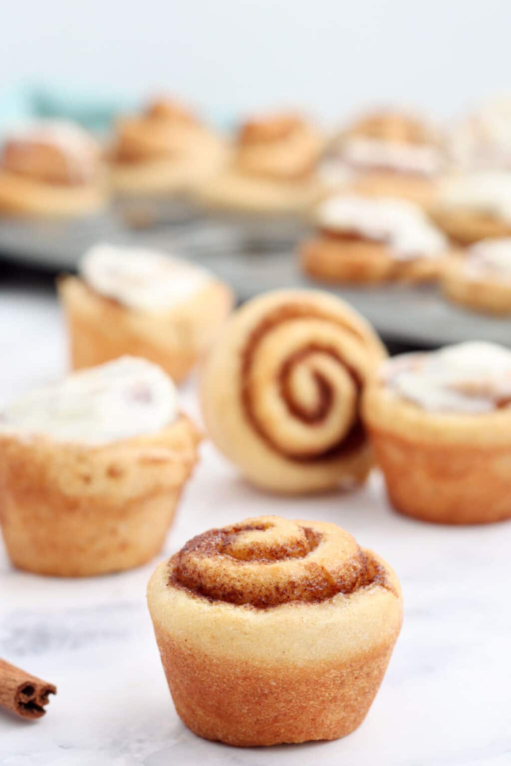 Mini Cinnamon Rolls: Step By Step Instructions - SHK
