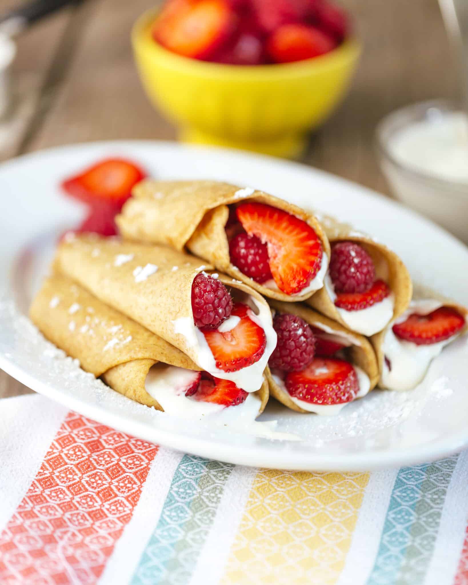 Strawberry Crepes - SHK