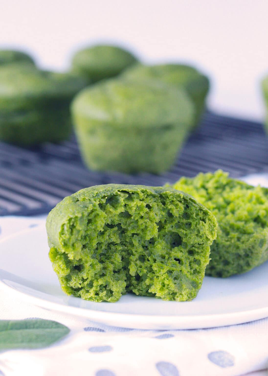 Sweet Spinach Muffins - Toddler and Kid Approved!