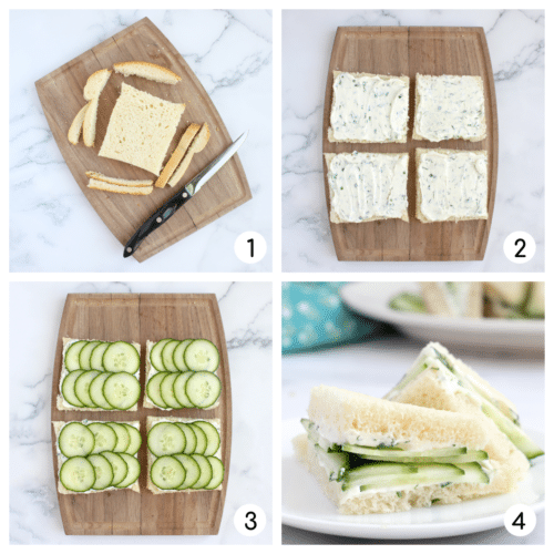 Cucumber Sandwich Recipe - SHK
