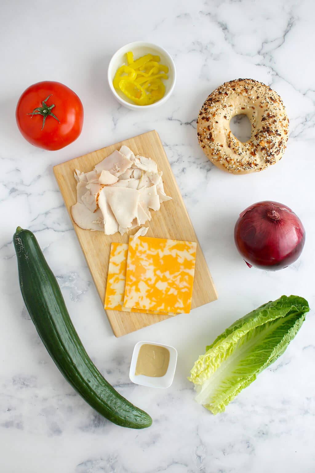 Turkey Bagel Sandwich - SHK
