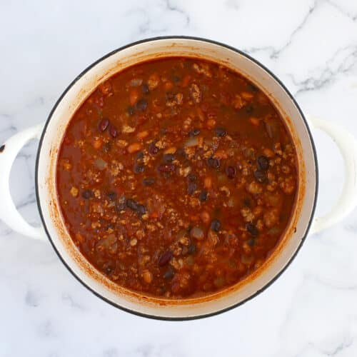 Classic Beef Chili Recipe - SHK