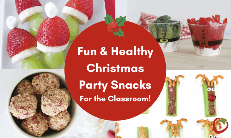 Healthy Christmas Party Snacks for the Classroom: Fun, Festive, & Kid ...