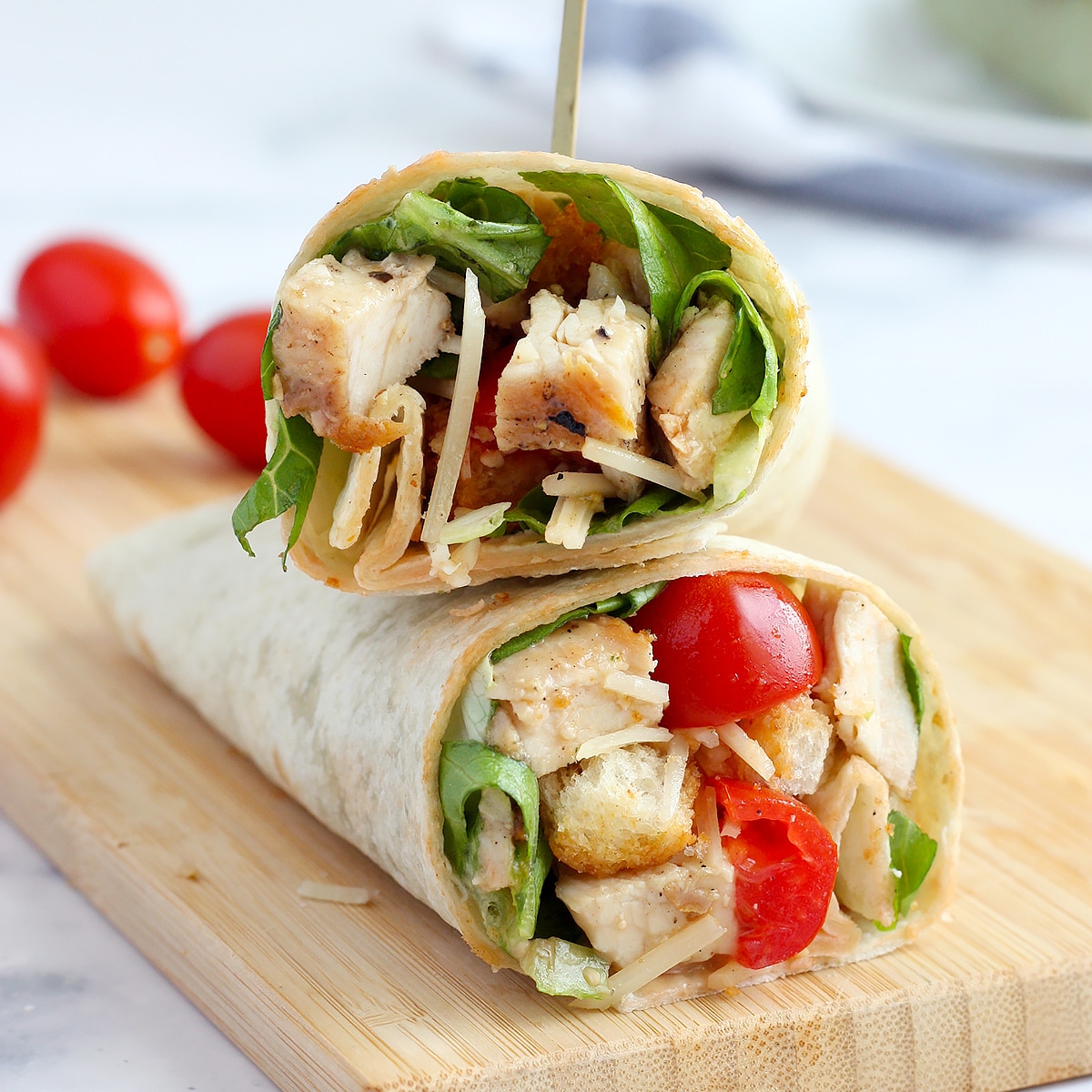 Chicken Caesar Wraps - SHK
