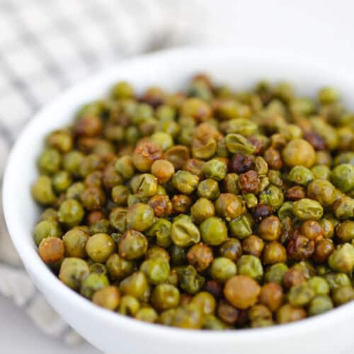 Crunchy Roasted Peas - SHK