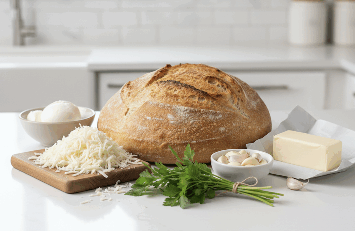 Cheesy Pull-Apart Bread - SHK