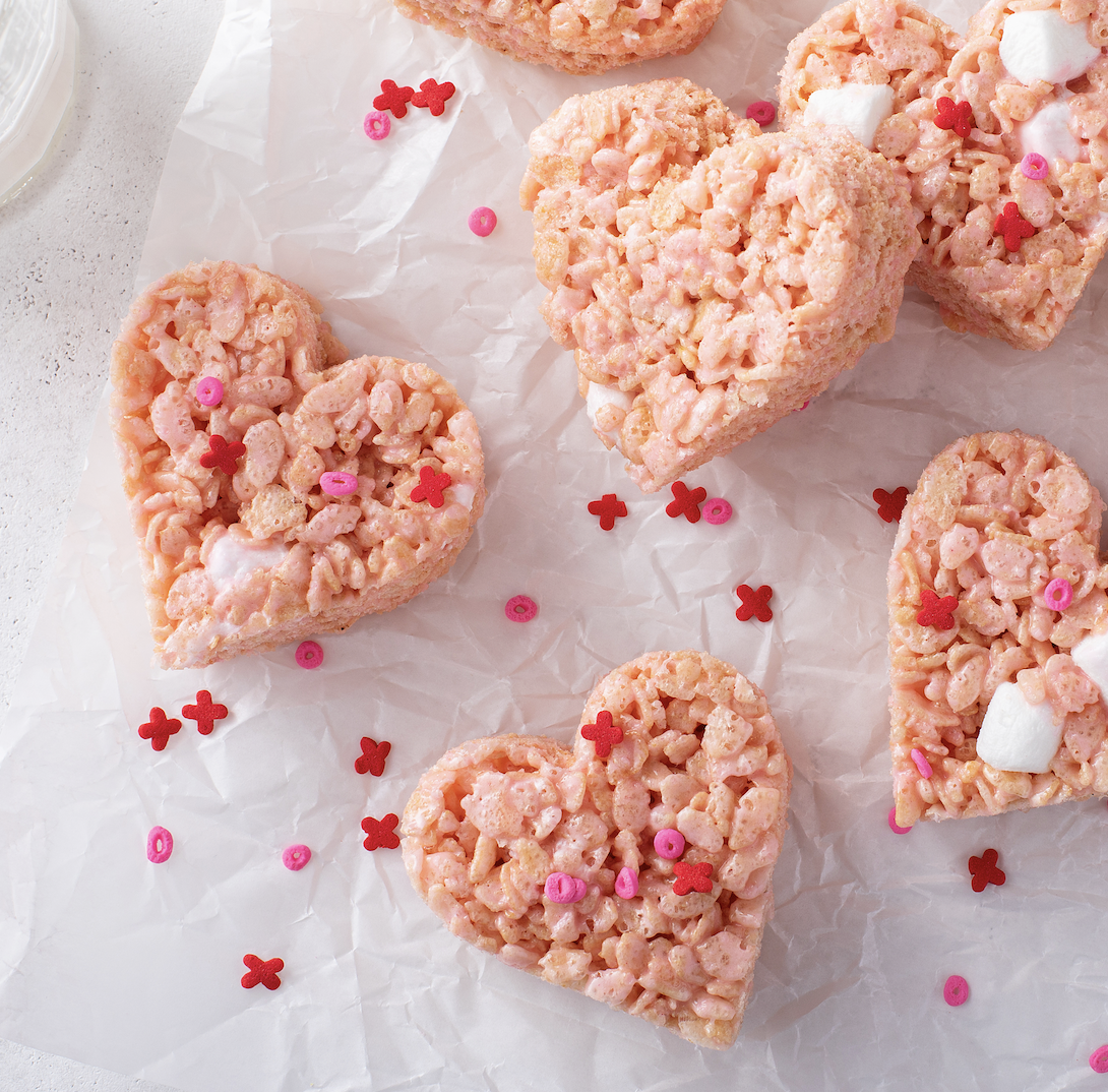 Strawberry Rice Krispie Treats - SHK