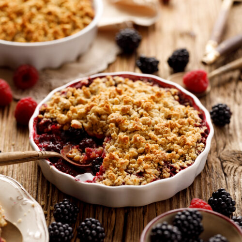 Mixed Berry Crisp - SHK
