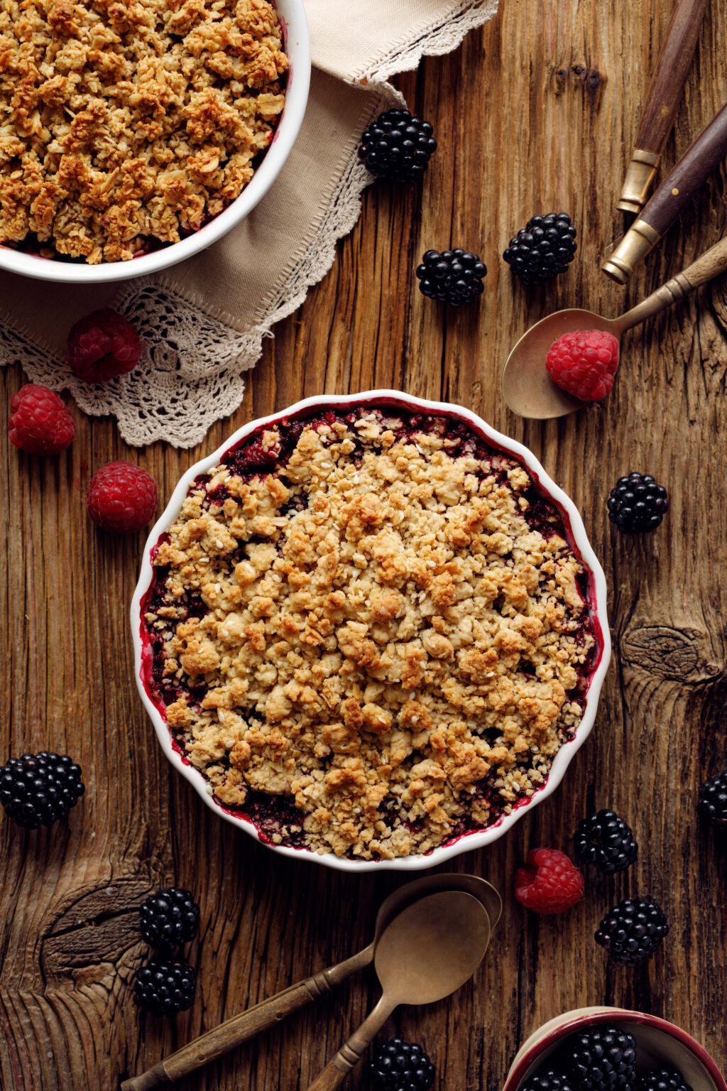 Mixed Berry Crisp - SHK