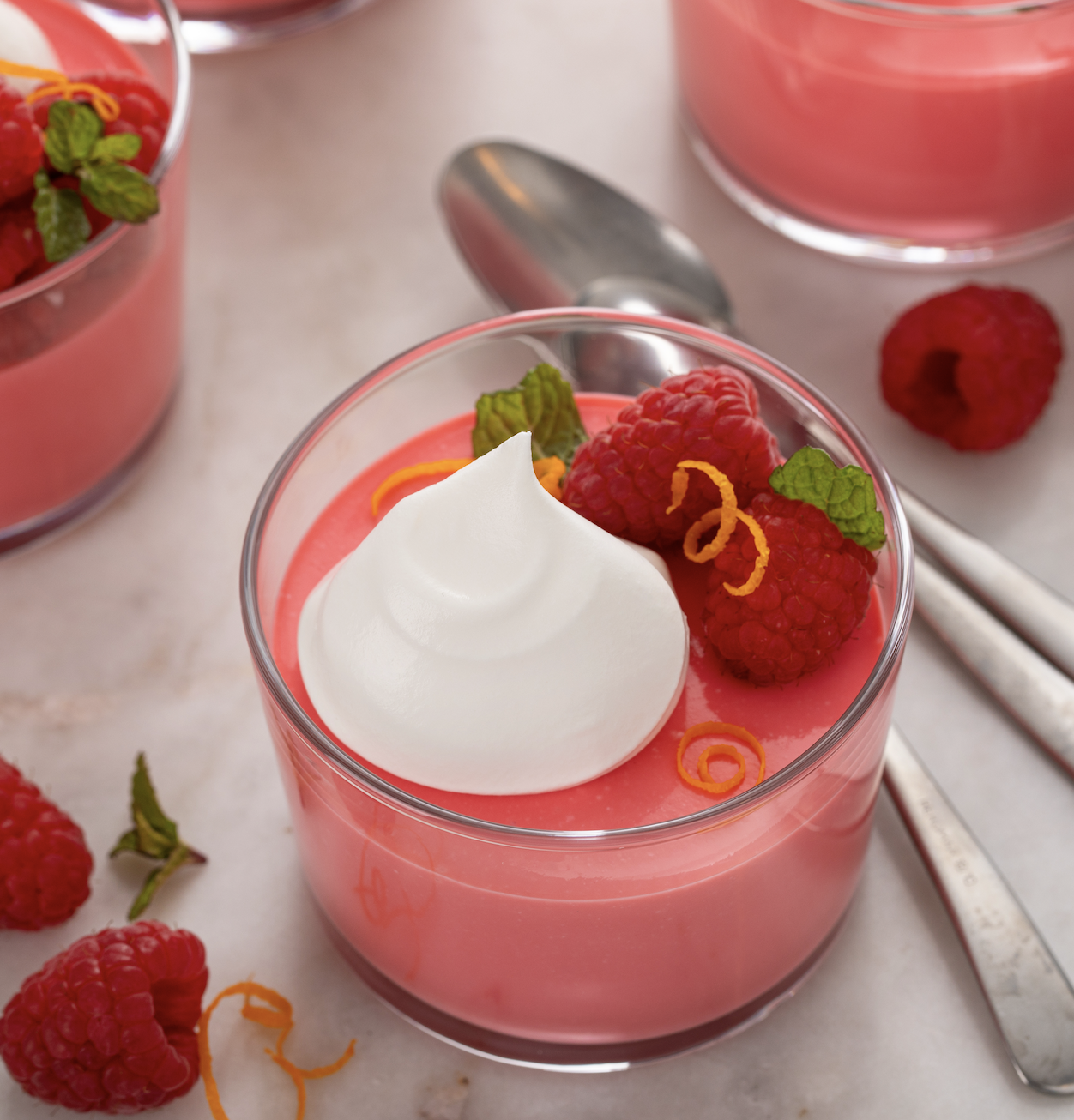 Raspberry Yogurt Mousse - SHK