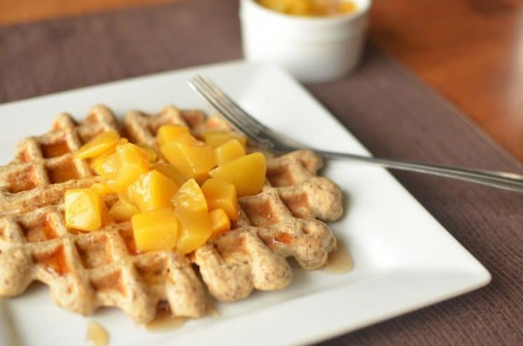 Flax Freezer Waffles - Homemade and Toaster Ready - SHK