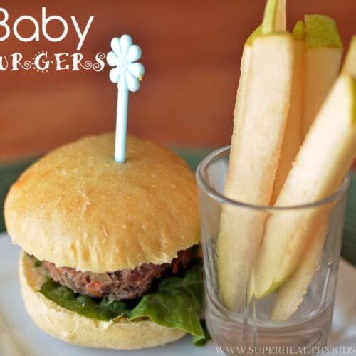 Muffin Tin Burgers: Toddler Friendly Finger Food - SHK
