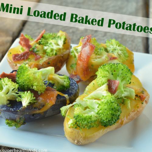 Kids Mini Loaded Baked Potatoes - SHK