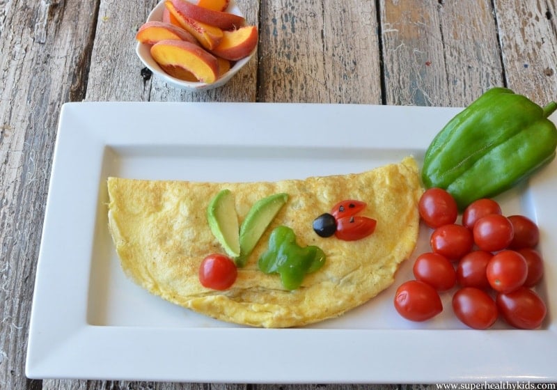 Perfect Veggie Omelette Recipe - Super Healthy Kids