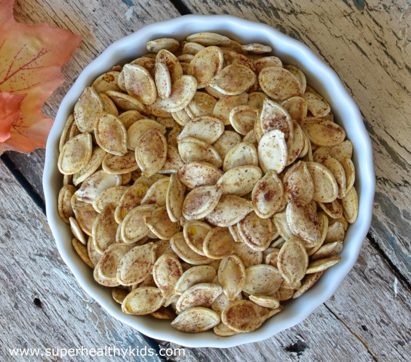 Super Crunchy Pumpkin Spice Seeds Recipe - SHK